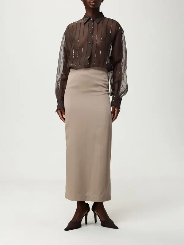 Brunello Cucinelli Midi Skirt