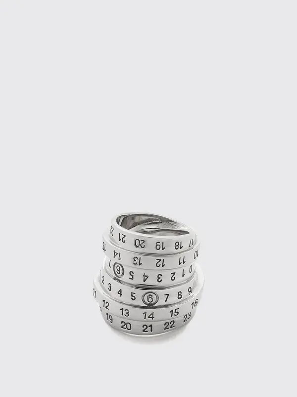 MAISON MARGIELA Jewel Ring - Silver