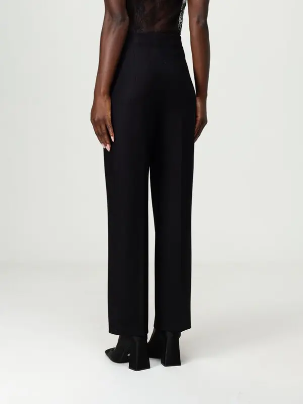 Alberta Ferretti Tailored Wide Leg Trousers - Black