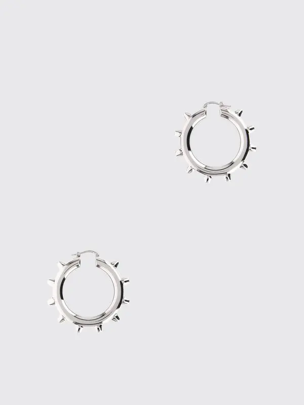 JIL SANDER Hoop Earrings - Silver