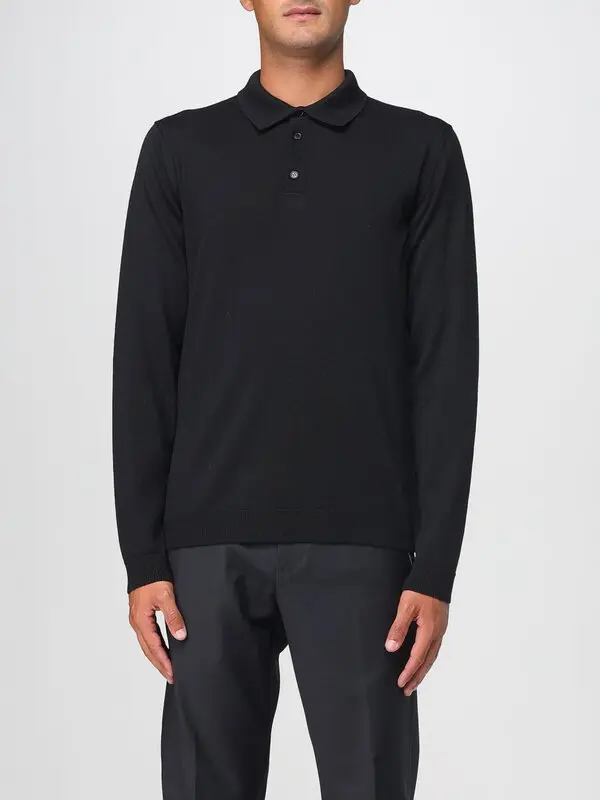 ROBERTO COLLINA Polo Shirt - Black