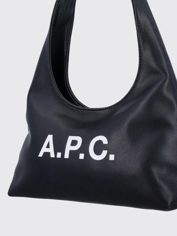 A.p.c. Shoulder Bag - Black