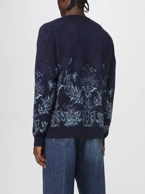 Etro Paisley Patterned Knit Sweater