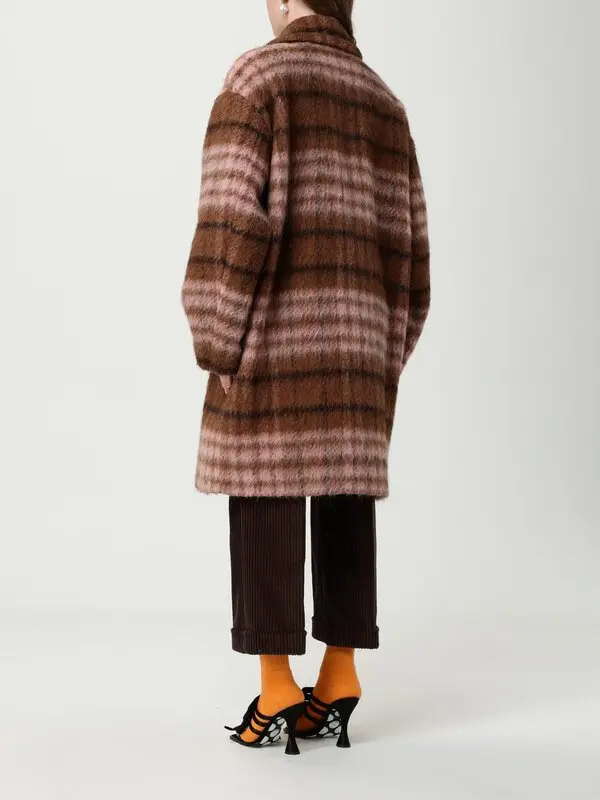 Moschino Checked Coat - Multicolor