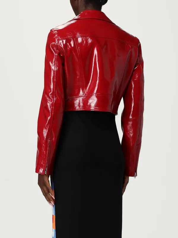 Moschino Cropped Biker Jacket