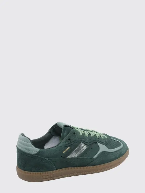 ALOHAS Suede Lace-up Sneakers - Green