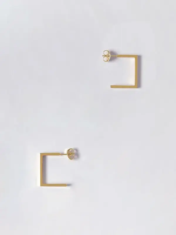 Elisabetta Franchi Stud Earring - Gold