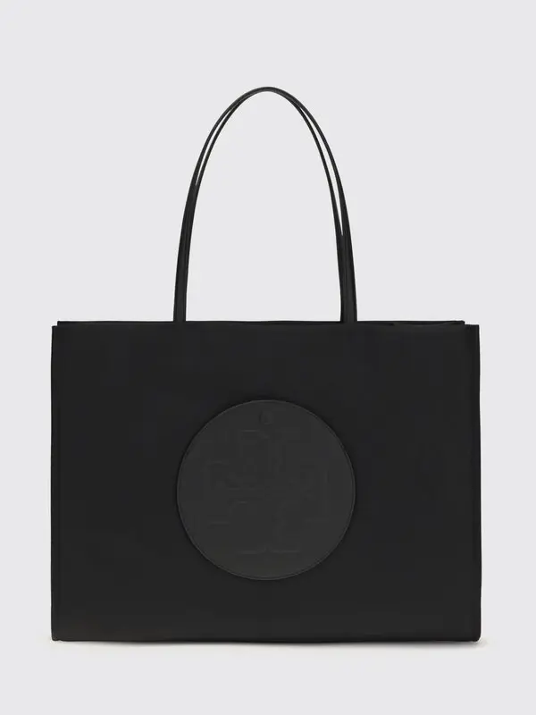 Tory Burch Ella Recycled Nylon Tote Bag - Black