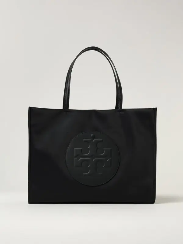 Tory Burch Ella Recycled Nylon Tote Bag - Black