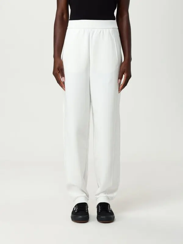 Emporio Armani Straight Leg Pants - White