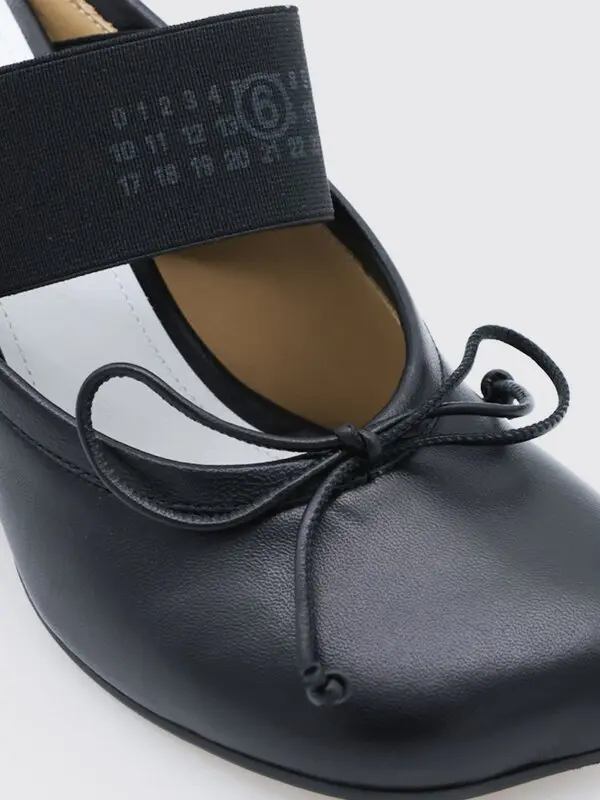 MAISON MARGIELA Anatomic Tabi Leather Mules With Cylindrical Heel