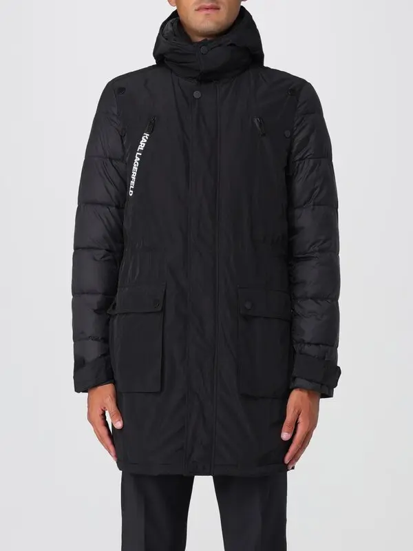 Karl Lagerfeld Padded Parka Jacket