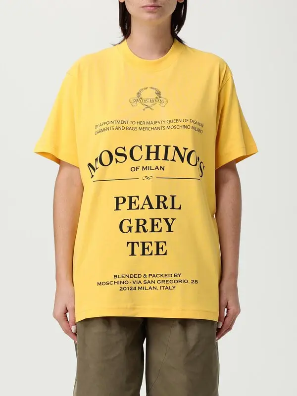 Moschino Graphic T-shirt - Yellow