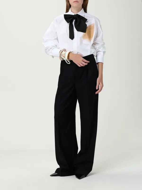 Moschino Tailored Wide Leg Trousers