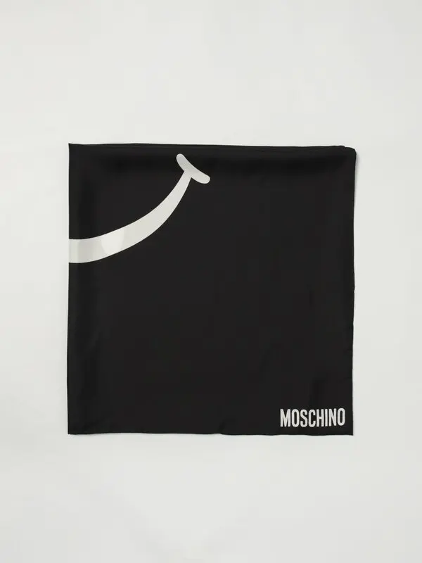 Moschino Neck Scarf - Black 1