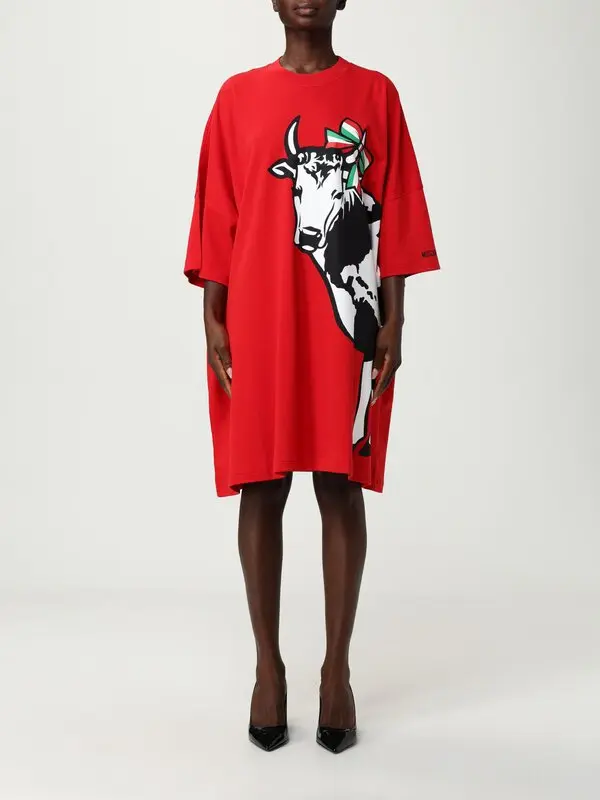 Moschino Graphic Print Dress