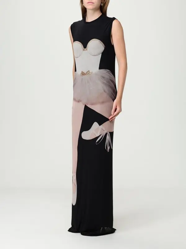 Moschino Sleeveless Maxi Dress