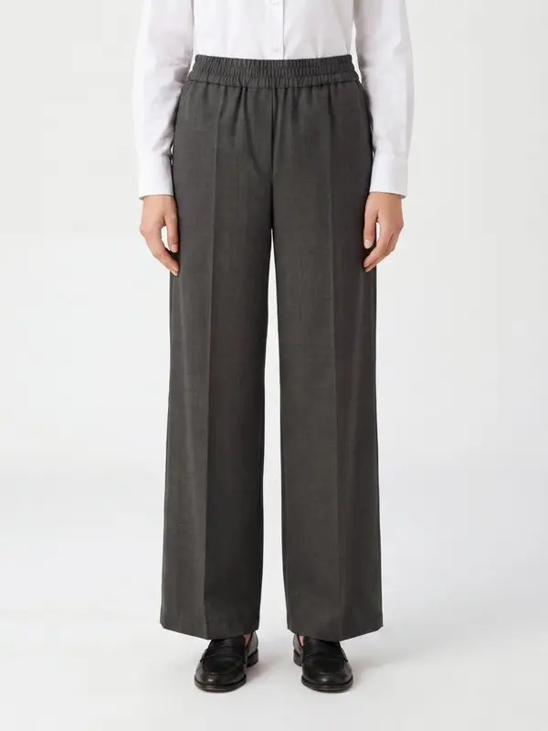 Brunello Cucinelli Wool Blend Trousers