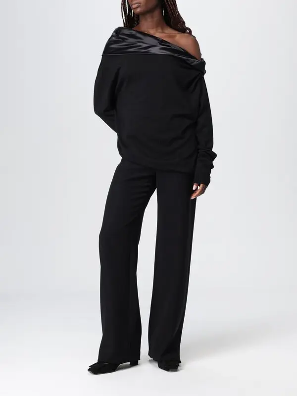 Alberta Ferretti Off-the-shoulder Sweater - Black