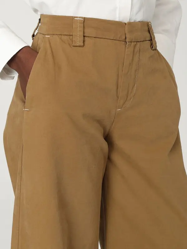7 For All Mankind Wide Leg Pants - Sand