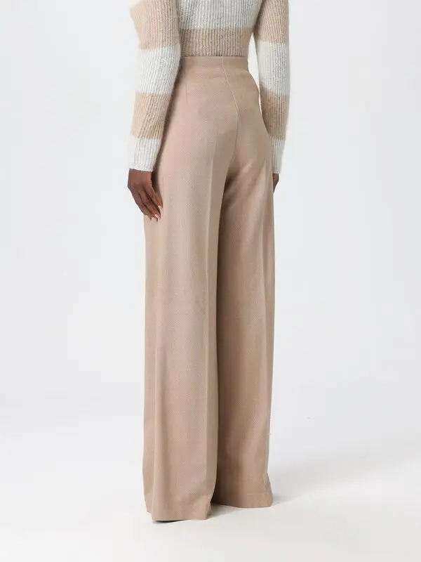 Max Mara Wide Leg Trousers - Beige