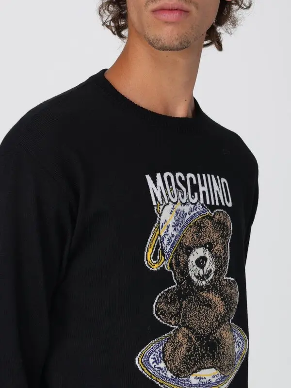 Moschino Graphic Sweater - Black