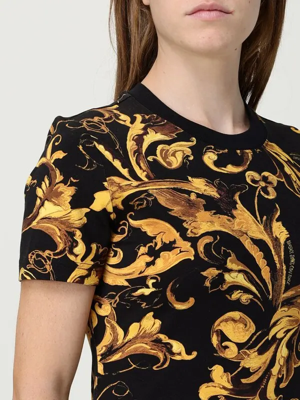 Versace Barocco Print T-shirt - Black
