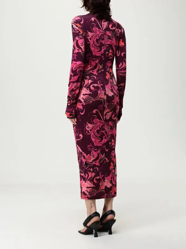 Versace Dress - Burgundy