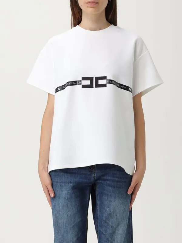 Elisabetta Franchi T-shirt - White