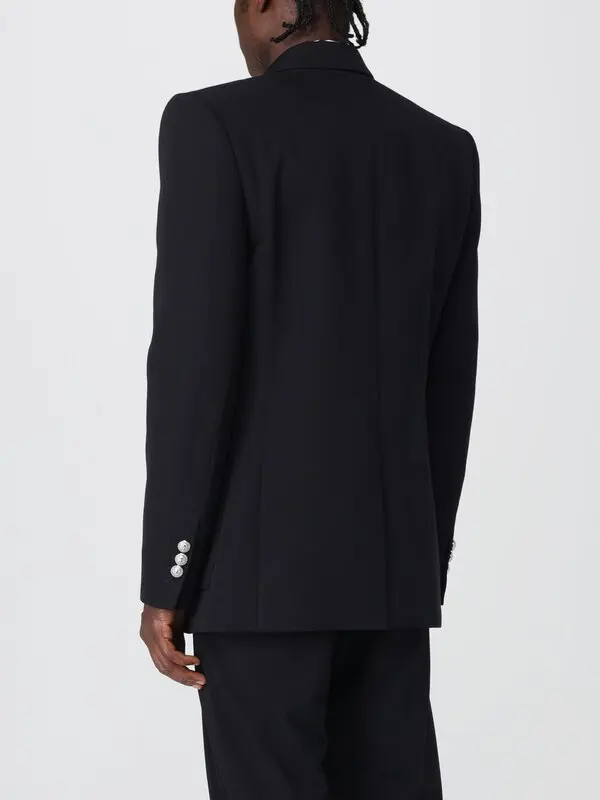 Balmain Double-breasted Jacket - Black
