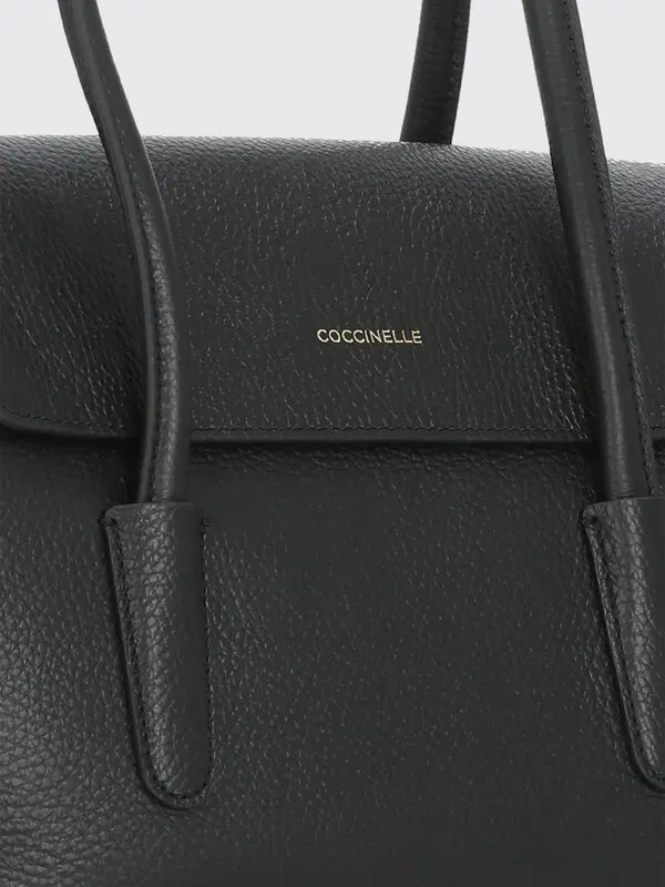 COCCINELLE Beat Double Hammered Bag - Black