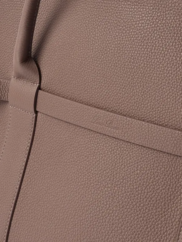 Loro Piana Ghiera Textured-leather Tote