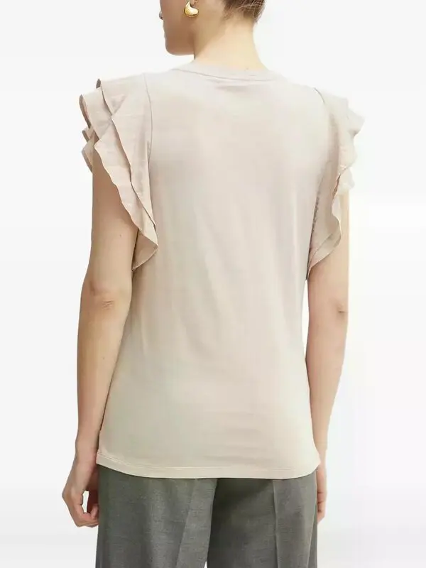 Liu Jo Ruffle-sleeve Top