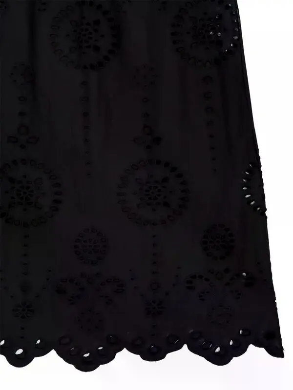 Matteau Strapless Broderie-anglaise Maxi Dress