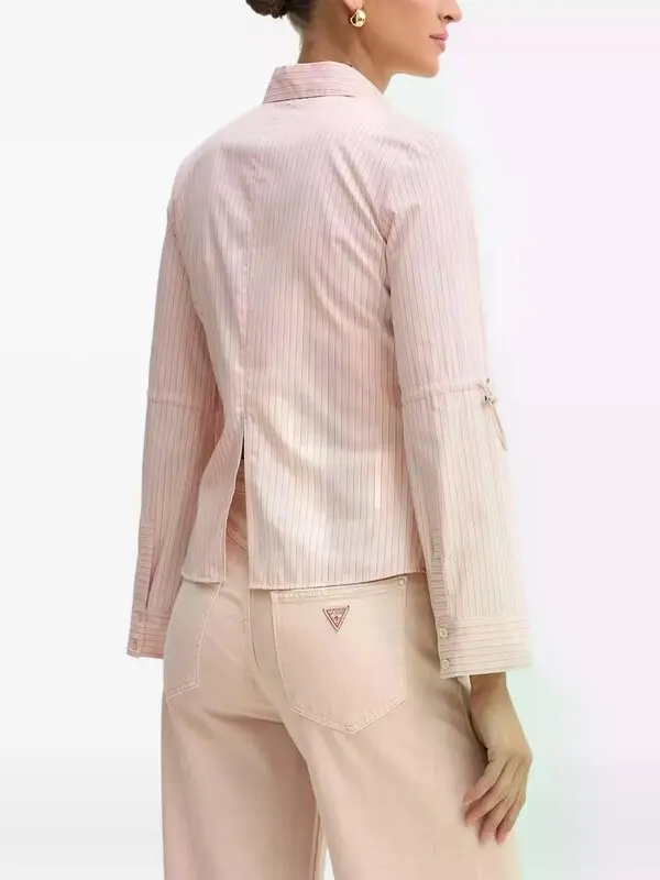 Pinko Pinstriped Tie-cuff Shirt