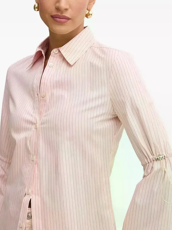 Pinko Pinstriped Tie-cuff Shirt