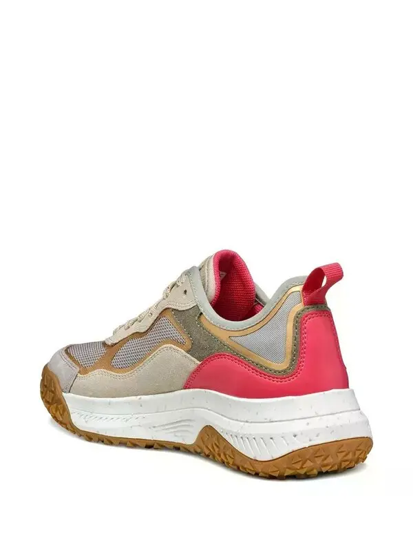 Geox Mesh Panelled Sneakers