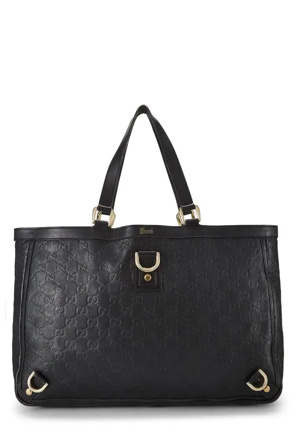 Gucci Guccissima Leather D-ring Abbey Tote