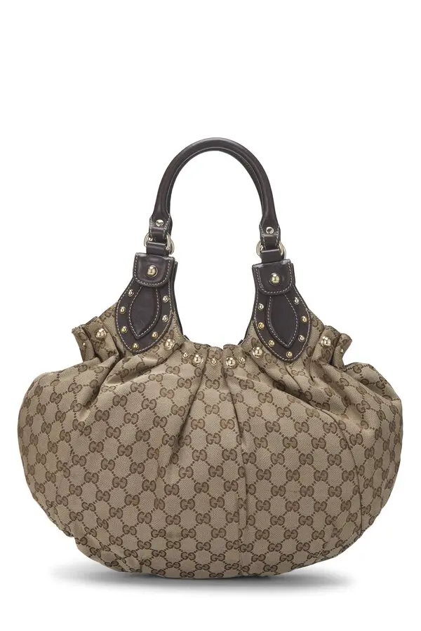 Gucci Original Gg Canvas Pelham Hobo - Beige