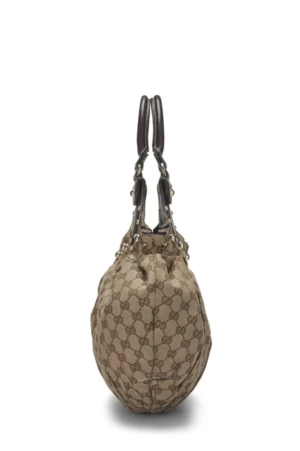 Gucci Original Gg Canvas Pelham Hobo - Beige