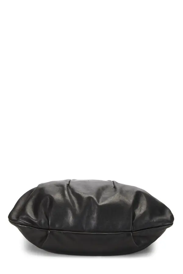 Prada Calfskin Pleated Tote