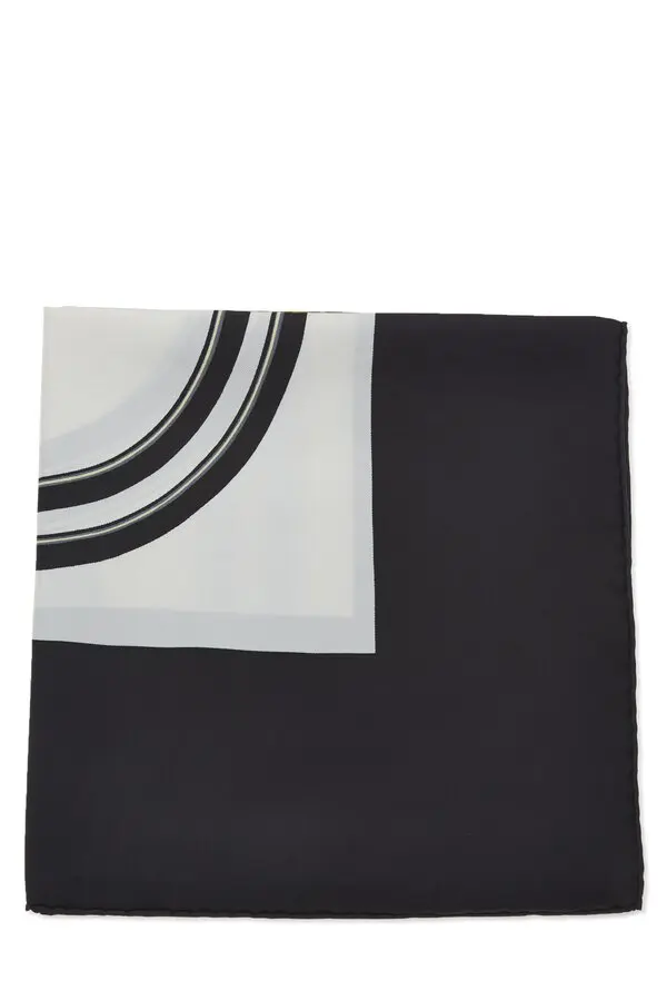 Hermès Multicolor 'brides De Gala' Silk Scarf 90 - Black