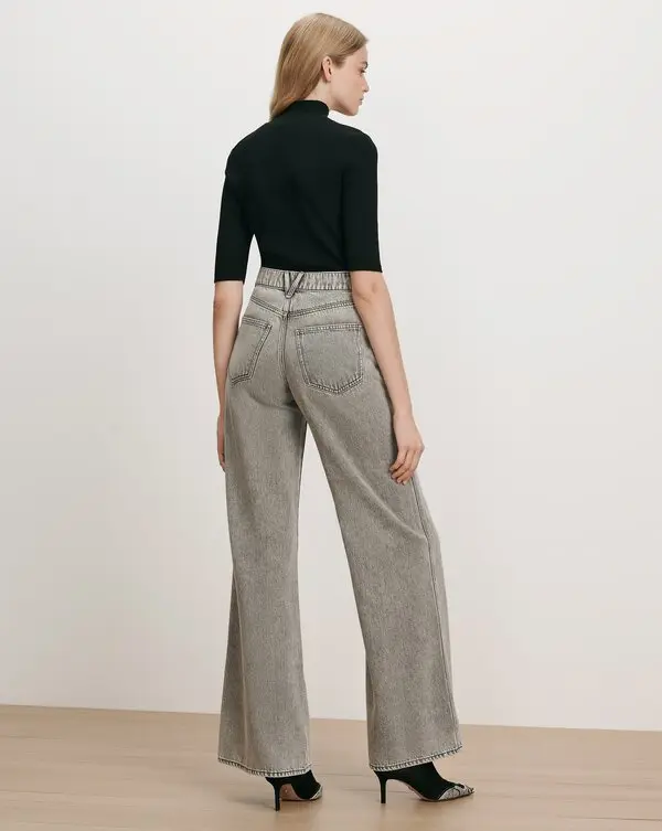 Veronica Beard Alastair Merino Wool Pullover - Black