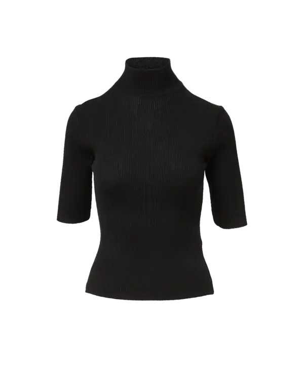 Veronica Beard Alastair Merino Wool Pullover - Black