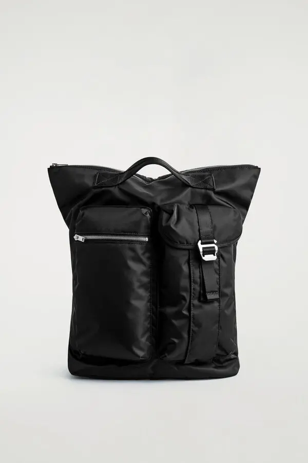 Cos Pursuit Nylon Backpack With Silver-tone Hardware