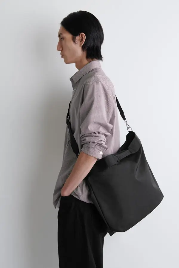 Cos Pursuit Messenger Bag - Black