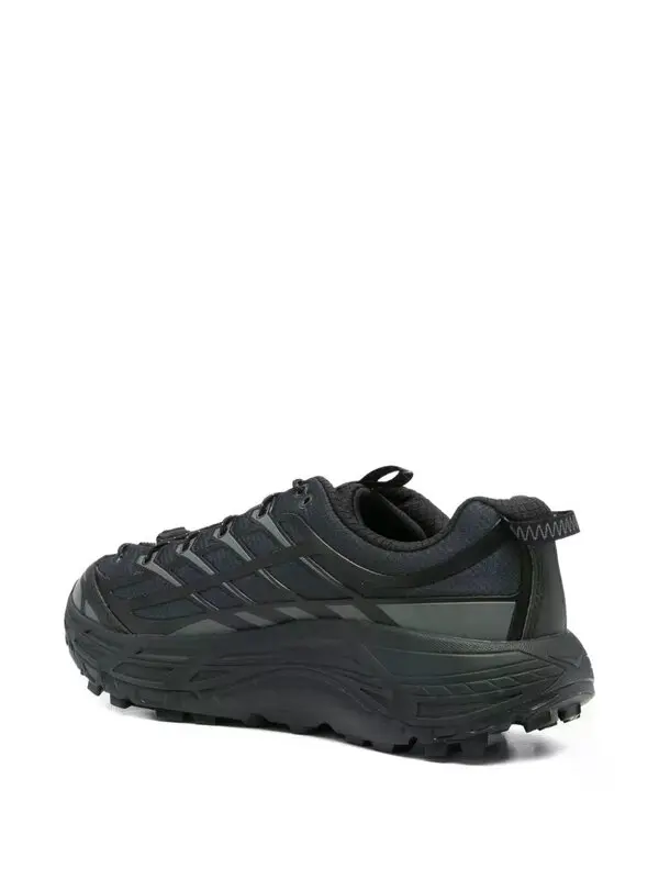 HOKA® Mafate Three2 Wordmark Sneakers - Black