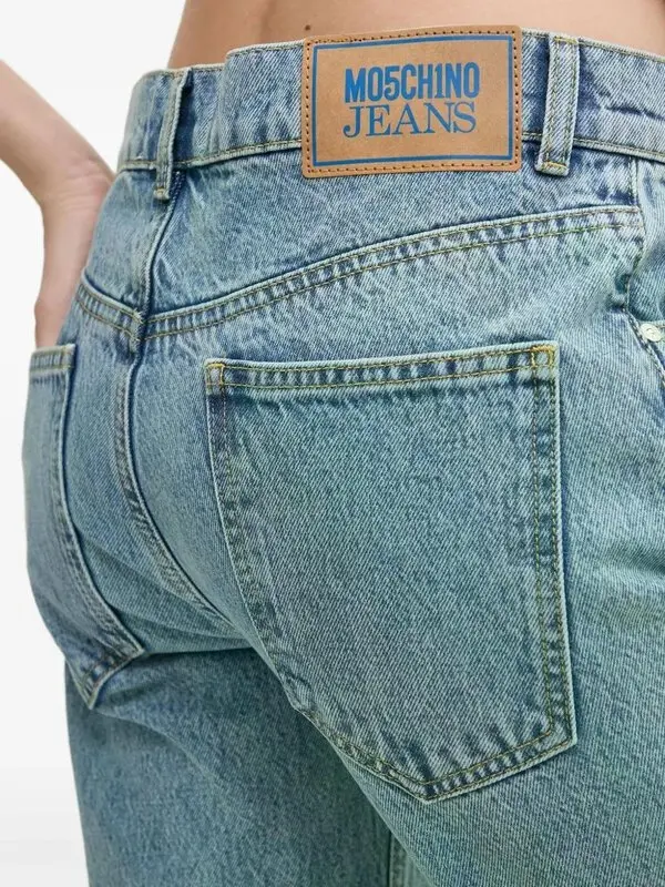 Moschino High-waisted Flared Jeans
