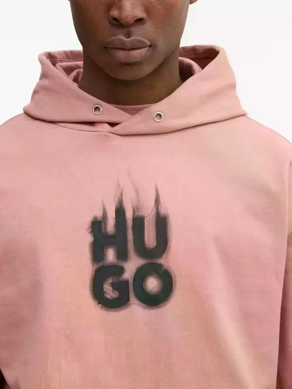 Hugo Logo-print Hoodie