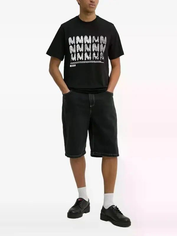 MSGM Graphic-print T-shirt